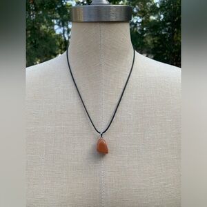 Hand Crafted | Jewelry | Handmade Genuine Stone Chunk Amulet Necklace ...